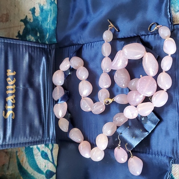 Stauer | Jewelry | Vintage Stauer Necklace Bracelet Earrings | Poshmark